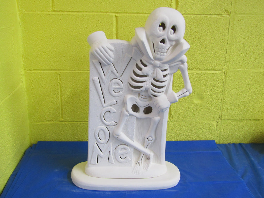 Skeleton - Welcome/Goodbye, 2pc – Bisque Busters