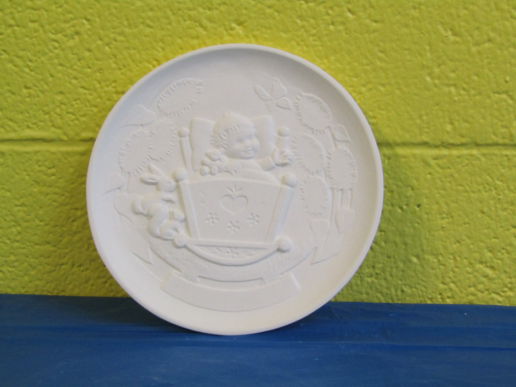 Plate - Baby, Wall Hanging – Bisque Busters