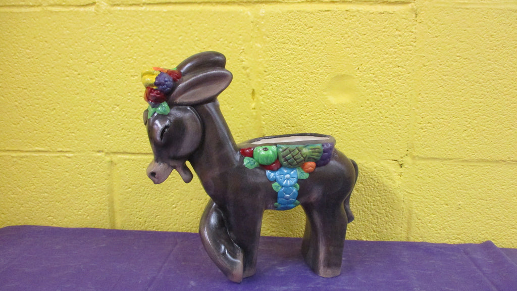 Donkey Flower Pot – Bisque Busters