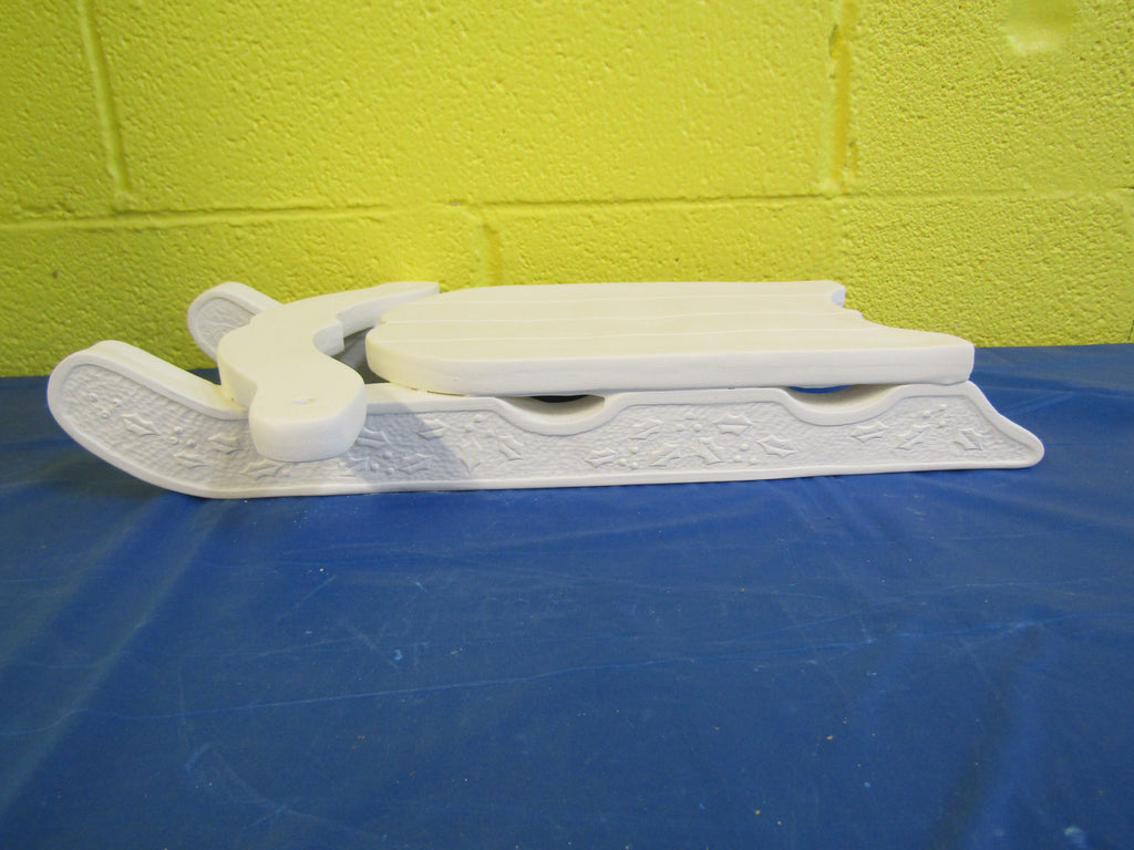 Sled - Folk Art – Bisque Busters