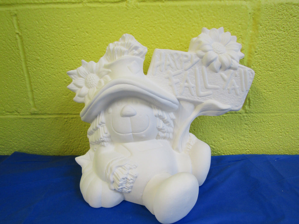 Scarecrow - Happy Fall – Bisque Busters